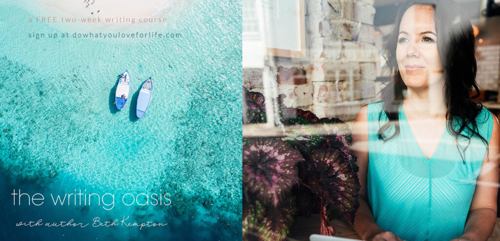 For writers - Beth Kempton